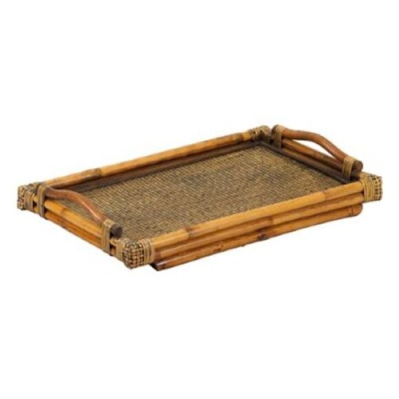 Accents | Light Rattan Rectangle Serving Tray | Poshmark